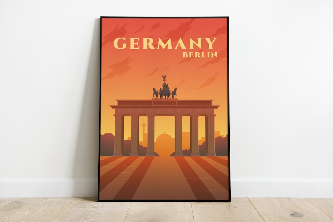 Germany | Berlin Poster - Etsy