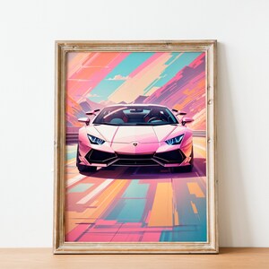 Lamborghini Poster - Etsy