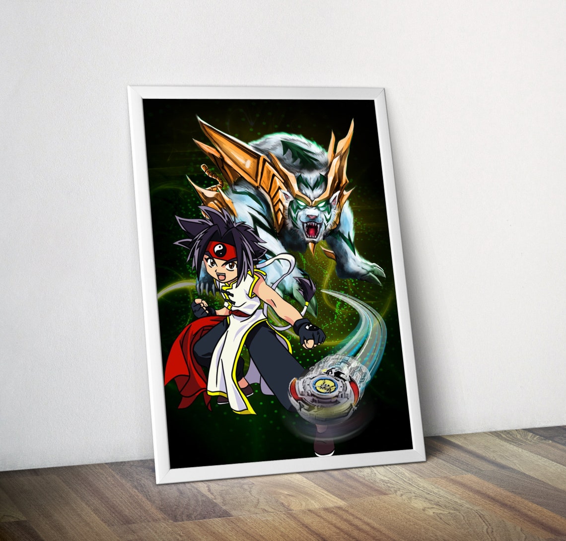 Beyblade Poster Ray - Etsy UK