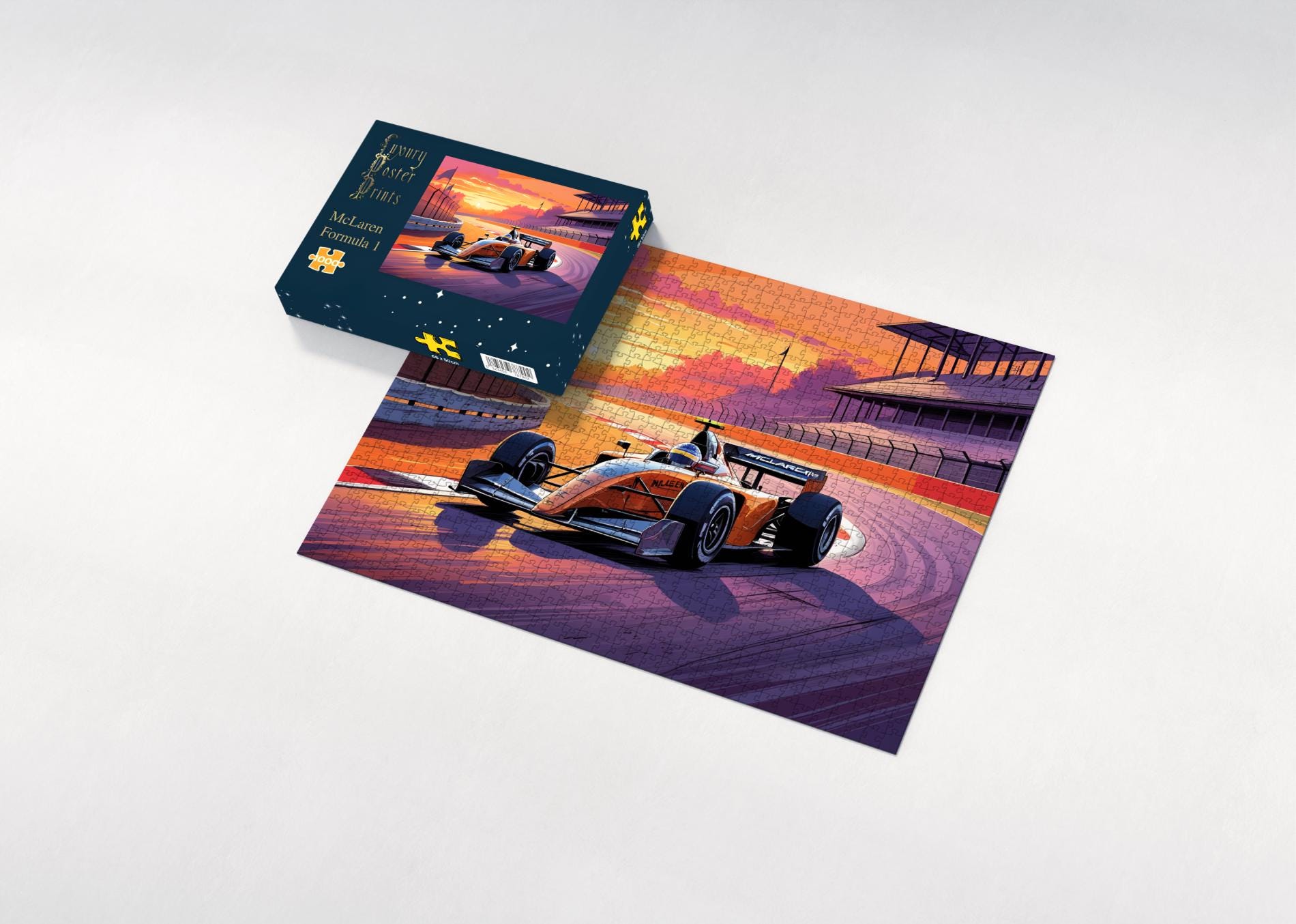 Mclaren Formula 1 Jigsaw Puzzle | Premium 1000, 500, 100 or 48 Pieces ...