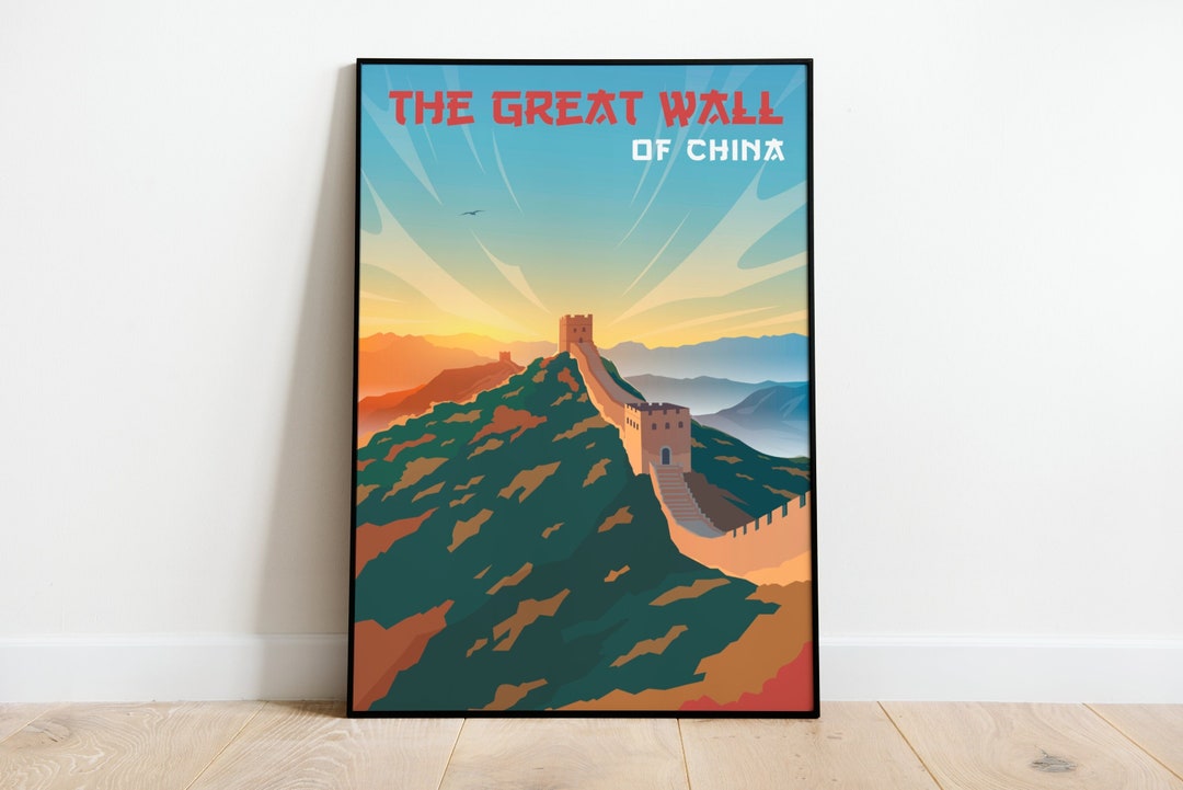 The Great Wall of China Poster - Etsy