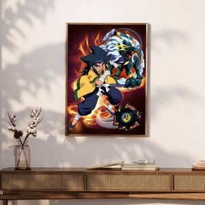 Beyblade Poster Lee - Etsy