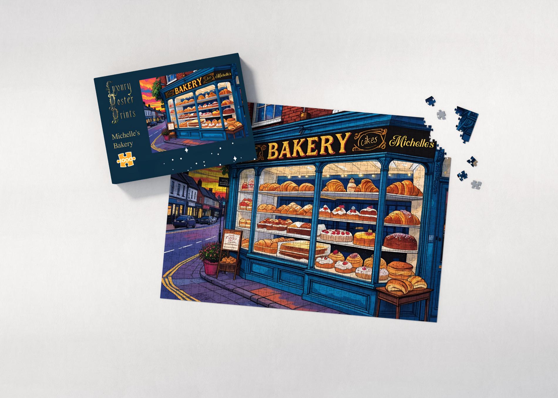 Personalized Baking Jigsaw Puzzle | Premium 1000, 500, 100 or 48 Pieces ...