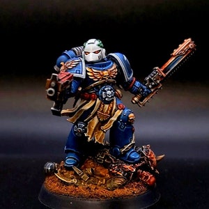 Boltgun Space Marine Malum Caedo Ultramarine Sternguard Veteran Painted ...