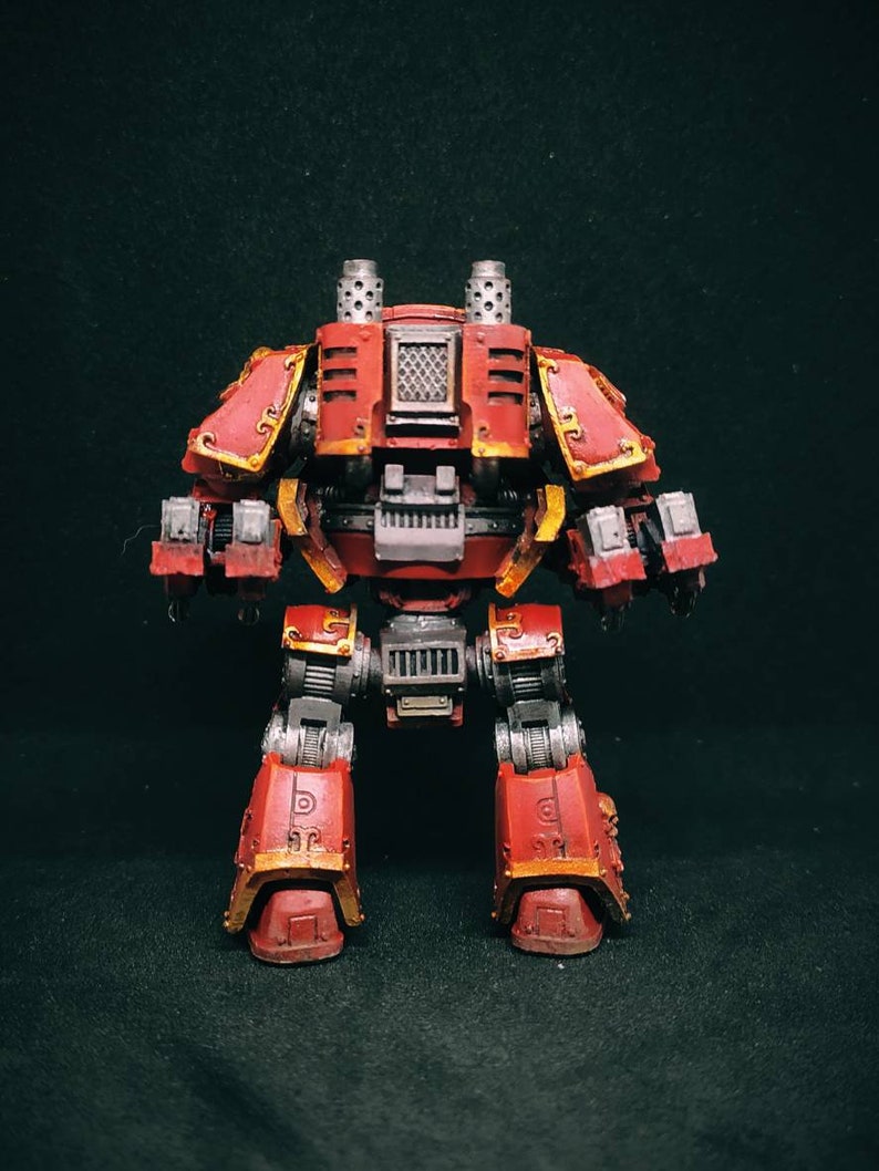 Blood Angels Contemptor Dreadnought Painted | Etsy