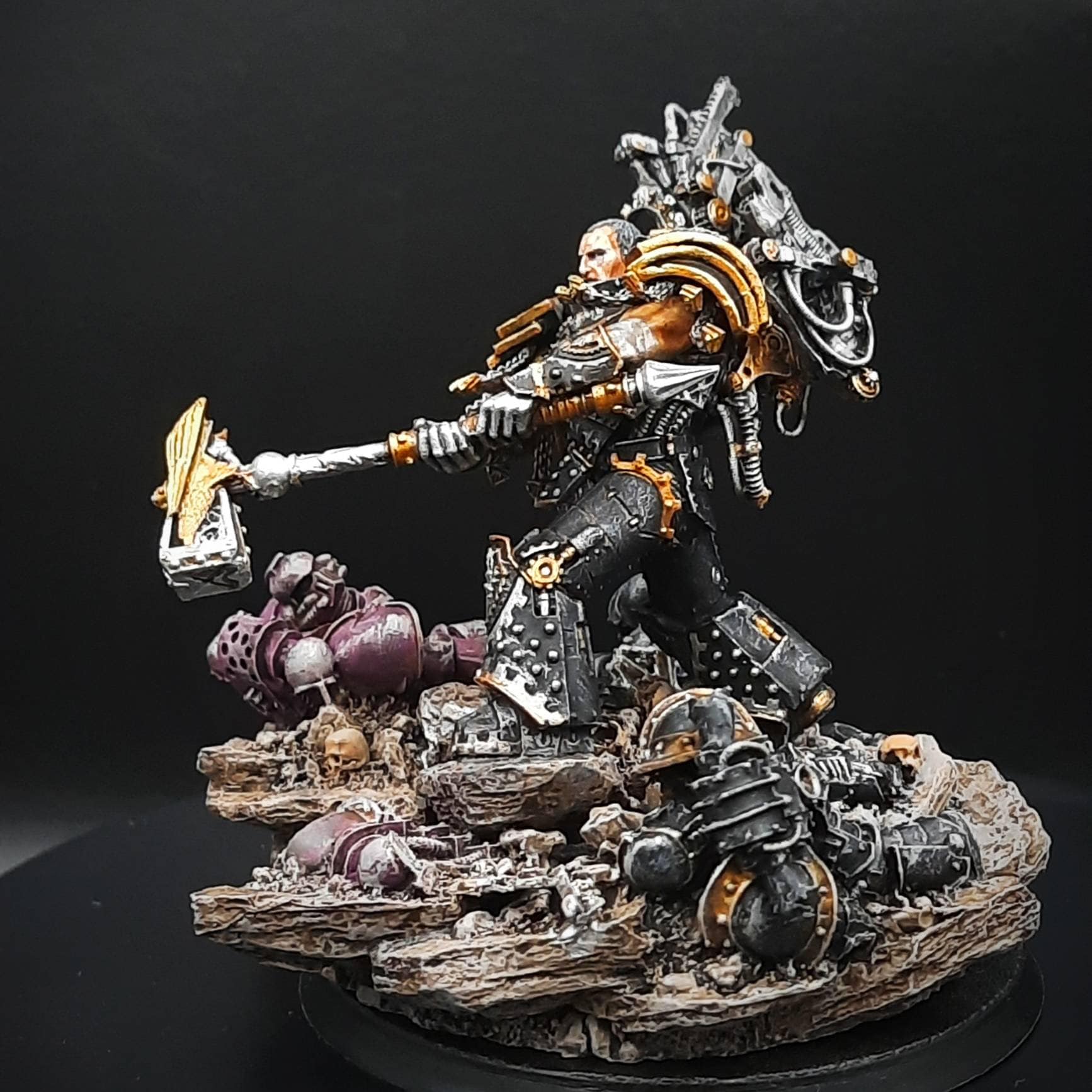 Ferrus Manus Primarch of the Iron Hands Painted Commission - Etsy