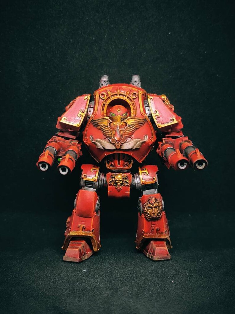 Blood Angels Contemptor Dreadnought Painted | Etsy