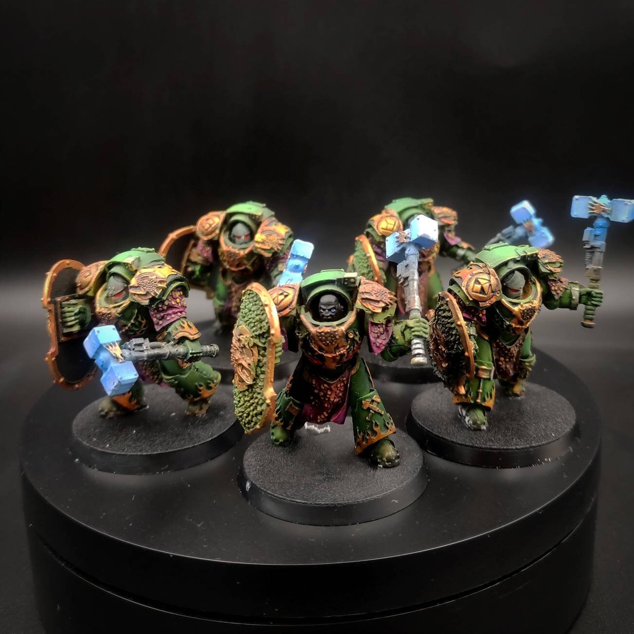 Salamanders Legion Firedrakes Painted Commission - Etsy