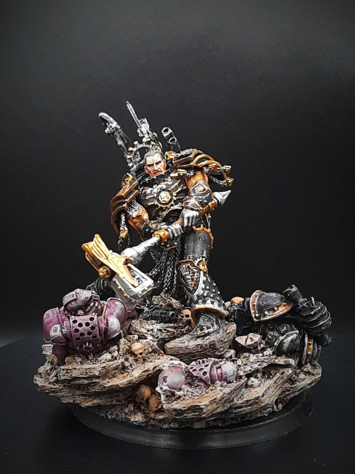 Ferrus Manus Primarch of the Iron Hands Painted Commission - Etsy