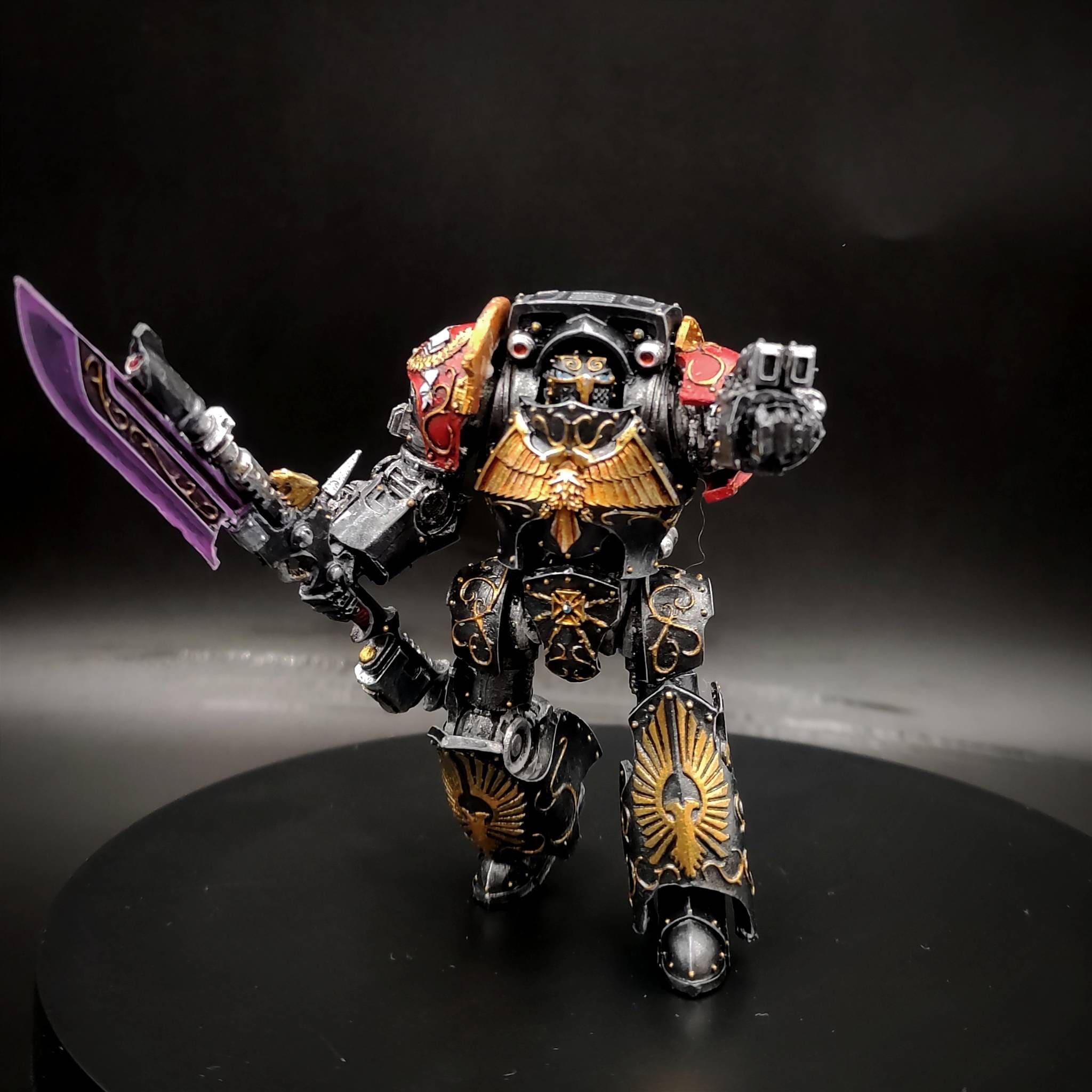 Legio Custodes Contemptor-achillus Dreadnought Painted - Etsy Finland