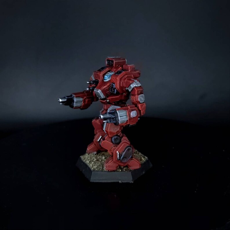 Loki hellbringer Battletech Mechwarrior Miniature Commission - Etsy