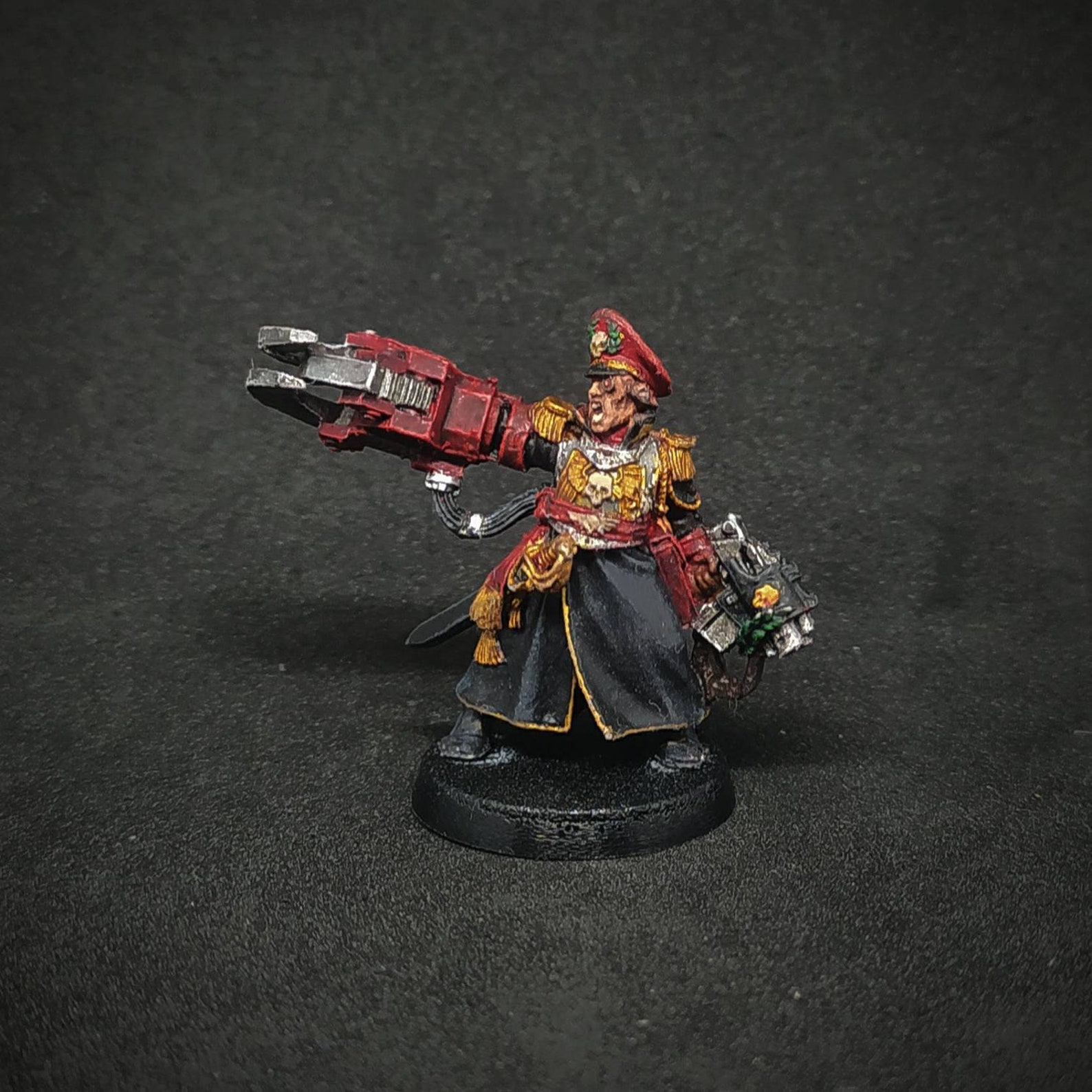 Commissar Yarrick Painted Commission - Etsy