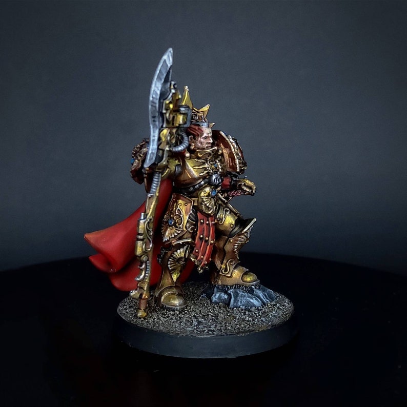 Legio Custodes Shield Captain Painted Commission - Etsy