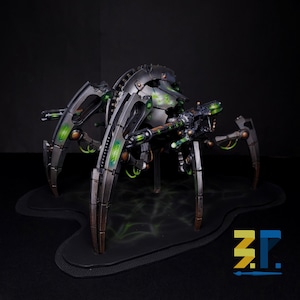 Necron Seraptek Heavy Construct With Synaptic Obliterators Painted ...