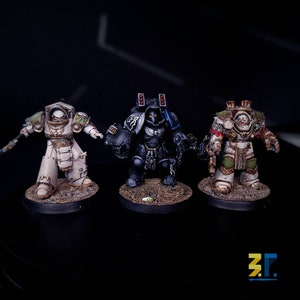 Horus Heresy Death Guard Deathshroud Terminators Standard Scale / True ...