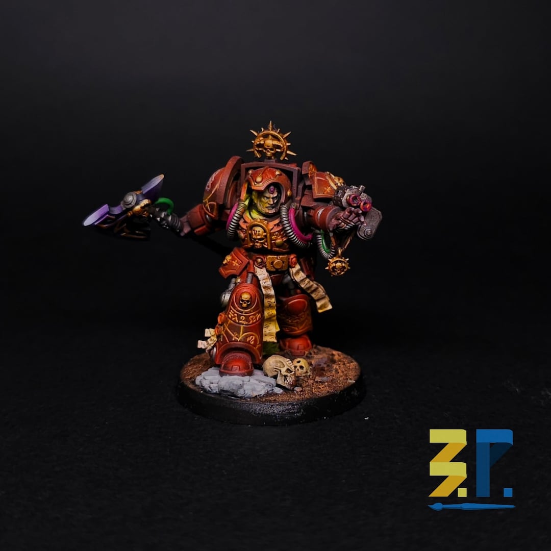 Leviathan Space Marine Terminator Librarian Painted Commission - Etsy