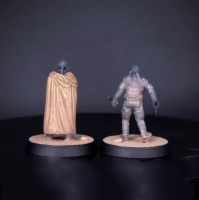 Painted Miniatures Dune Duncan in a Raincoat Without a - Etsy