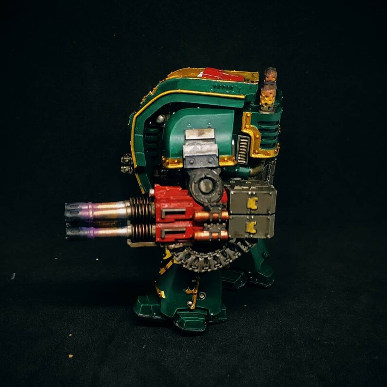 Dark Angels 30k 40k Leviathan Dreadnought With Storm Cannon - Etsy