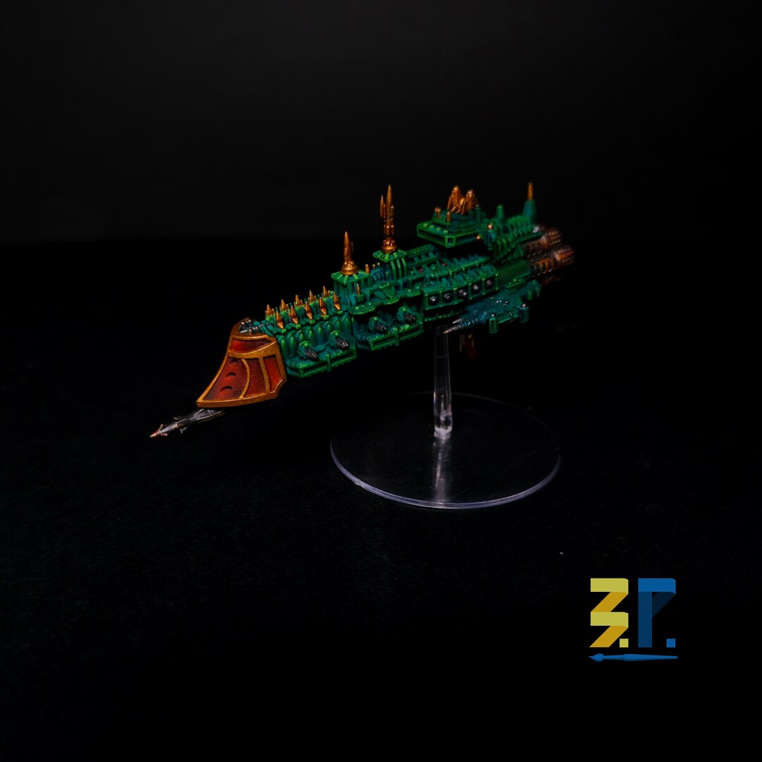 Gothic-class Cruiser Painted Commission - Etsy