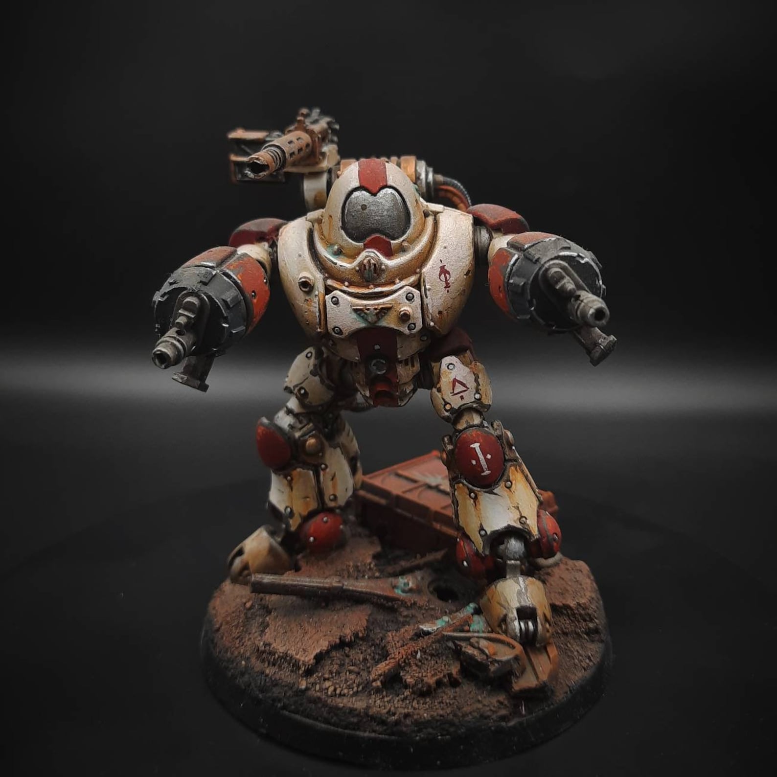 Adeptus Mechanicus Kastelan Robots Warhammer 40k Painted | Etsy