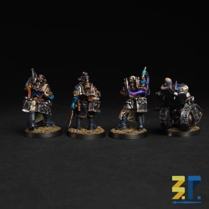 Solar Auxilia Surgeon-primus Aevos Jovan & Medicae Orderlies Painted ...