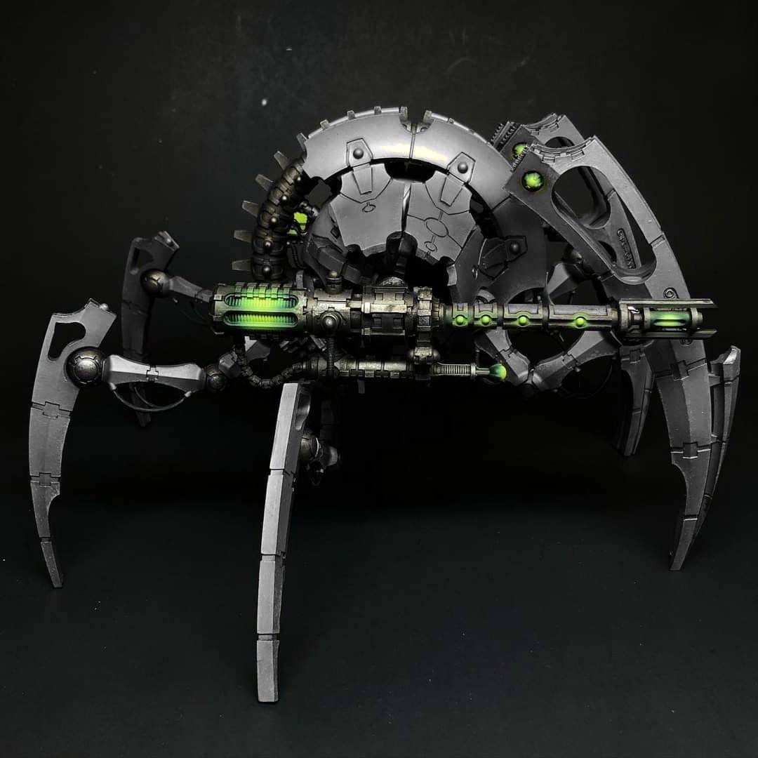 Necron Seraptek Heavy Construct With Synaptic Obliterators - Etsy