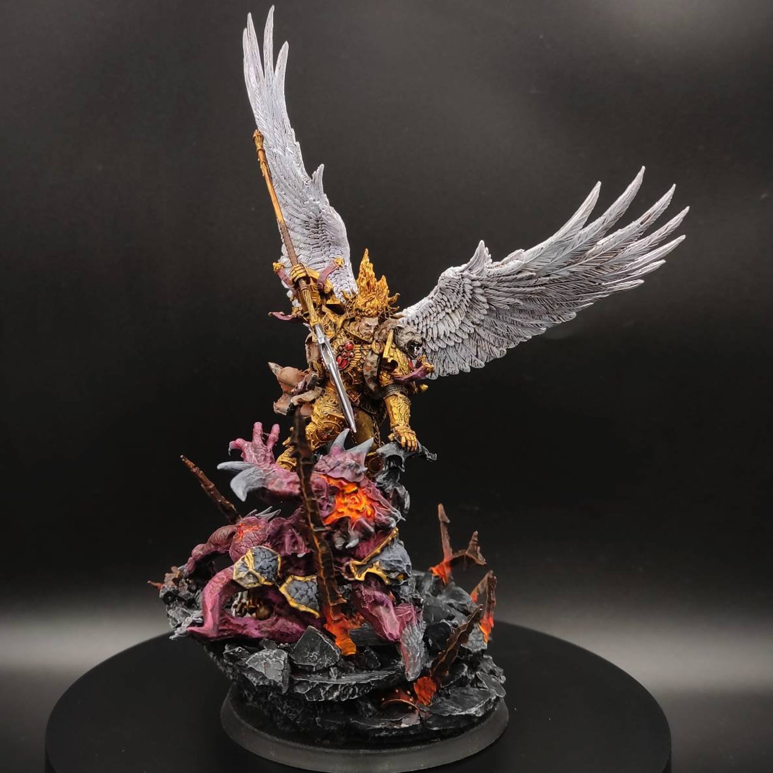 Sanguinius Primarch of the Blood Angels Painted - Etsy