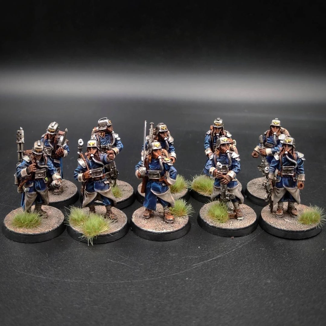 Death Korps of Krieg Infantry Squad Advancing Forgeworld Painted - Etsy