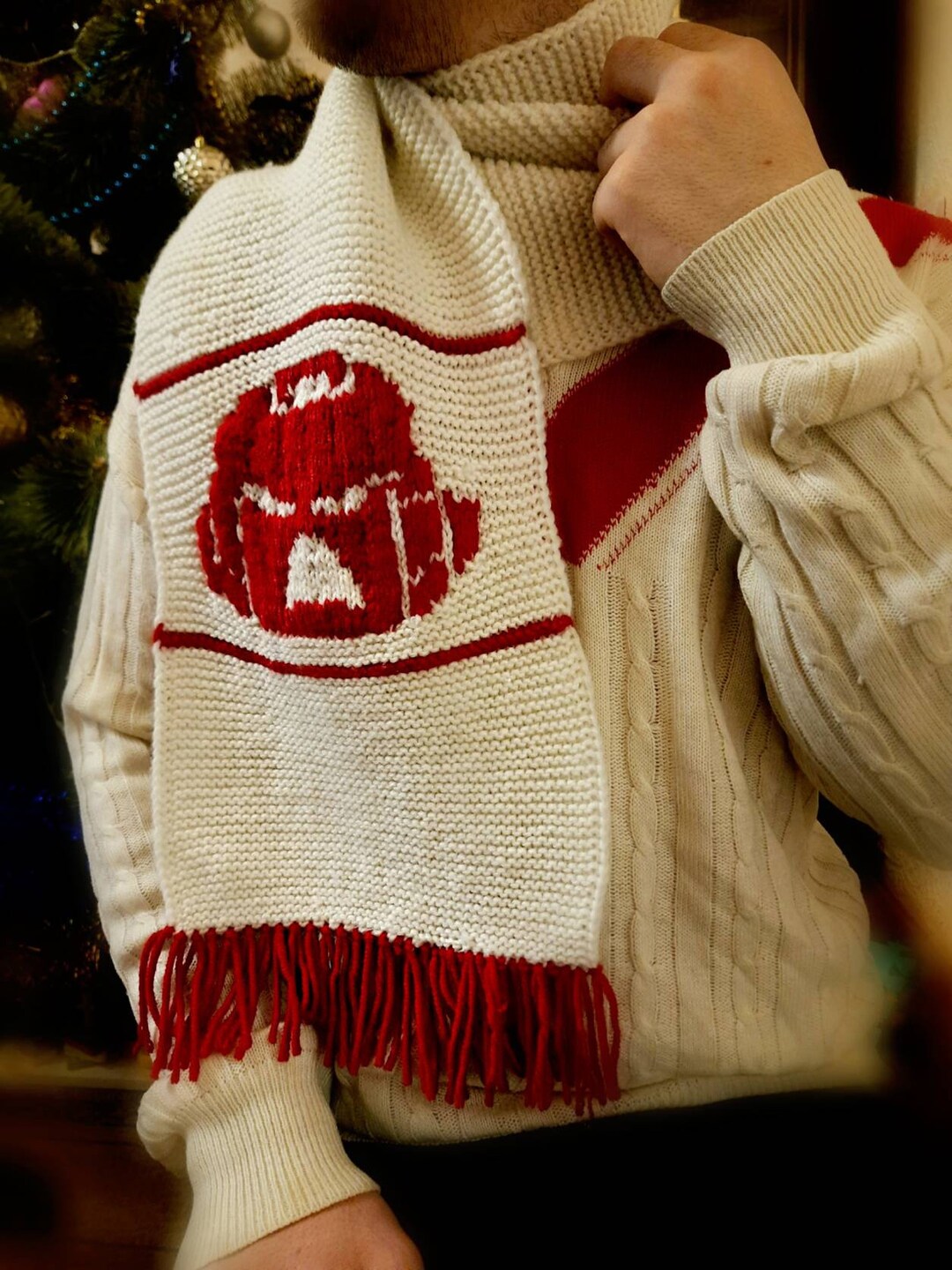Hand Made Space Marine Knit Scarf Warhammer 40k Custom, Made to Order ...