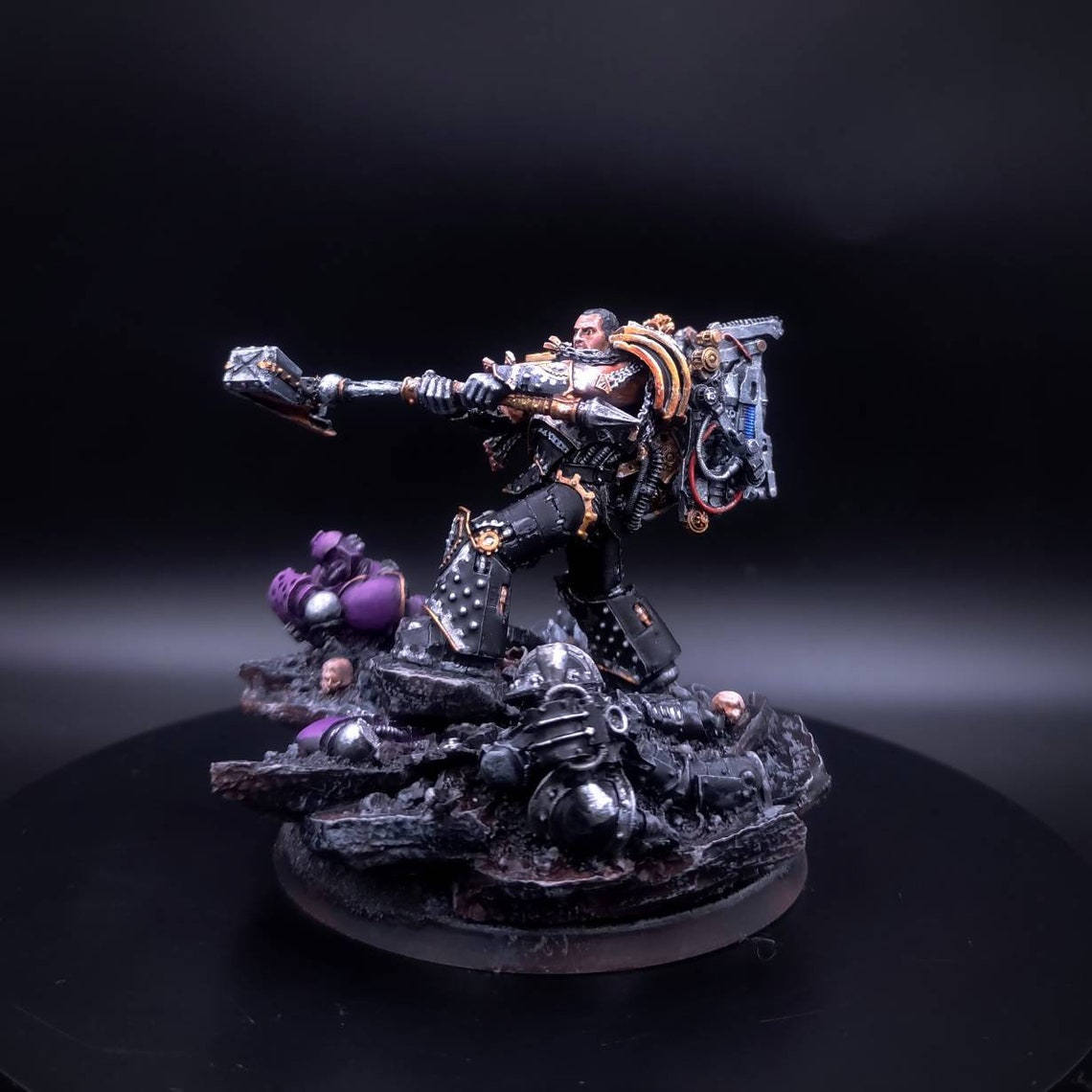 Ferrus Manus Primarch of the Iron Hands Painted Commission - Etsy