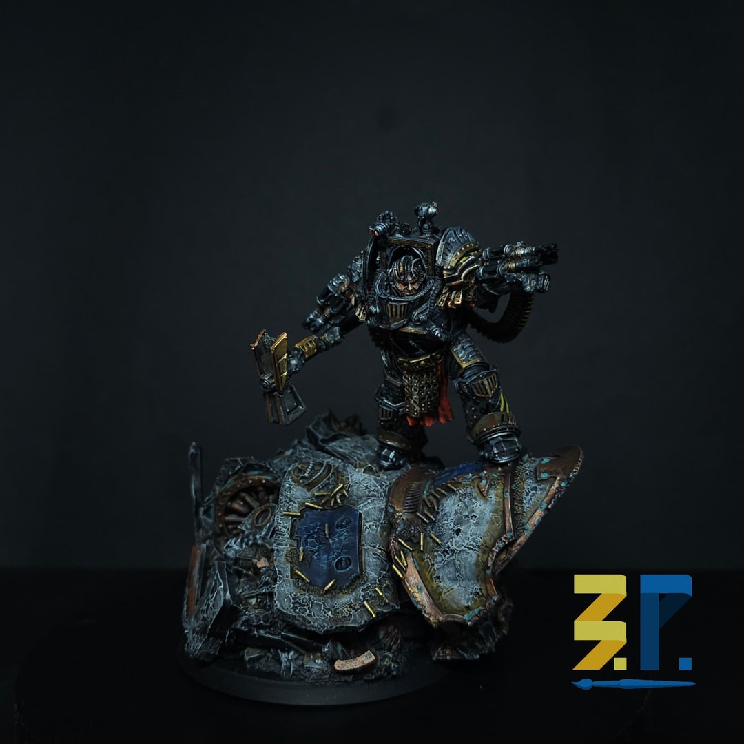 Perturabo Primarch of the Iron Warriors Legion Commission - Etsy