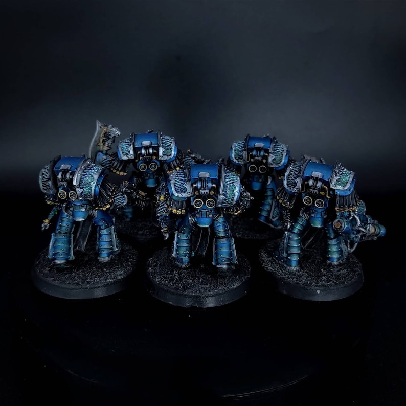 Alpha Legion Lernaean Terminators Painted - Etsy