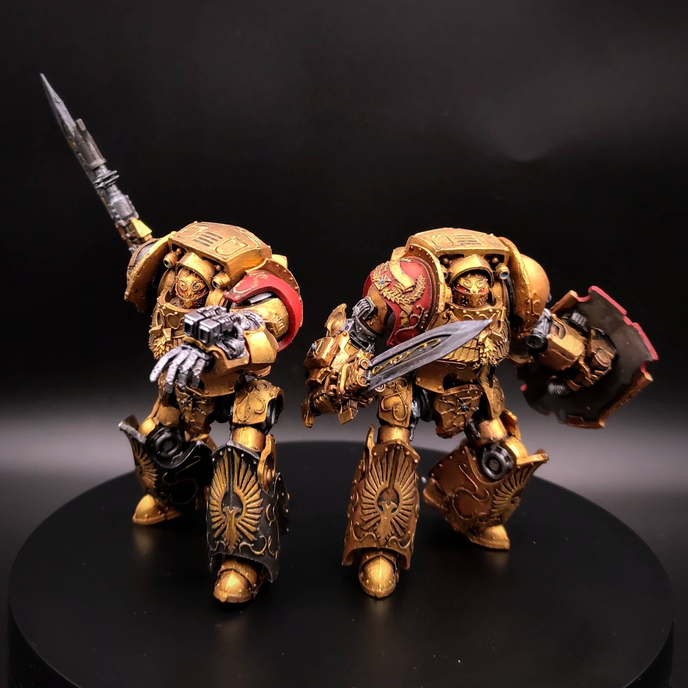 Legio Custodes Contemptor-Achillus Dreadnought painted | Etsy