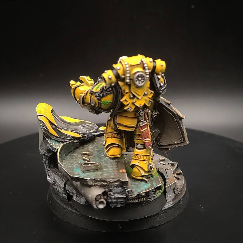 Alexis Polux 405th Captain of the Imperial Fists Painted - Etsy