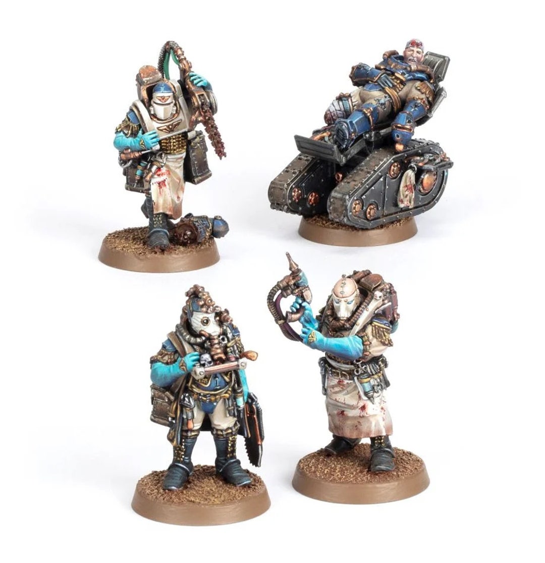 Solar Auxilia Surgeon-primus Aevos Jovan & Medicae Orderlies Painted ...