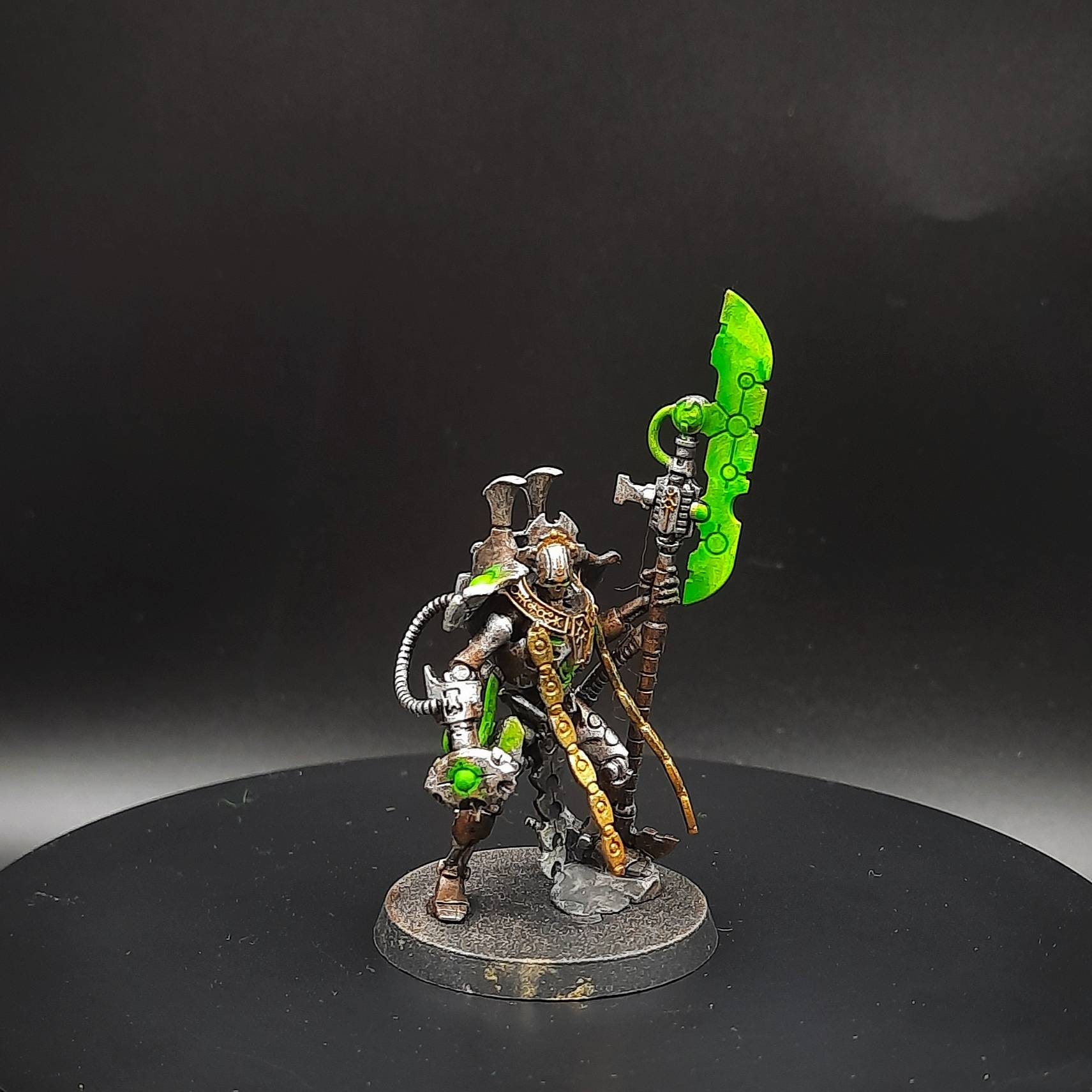 Necrons Overlord indomitus painted | Etsy