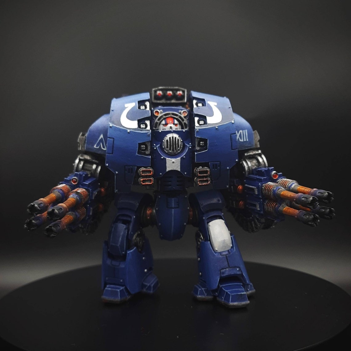 Ultramarine 30k 40k Leviathan Dreadnought With Storm Cannon - Etsy ...