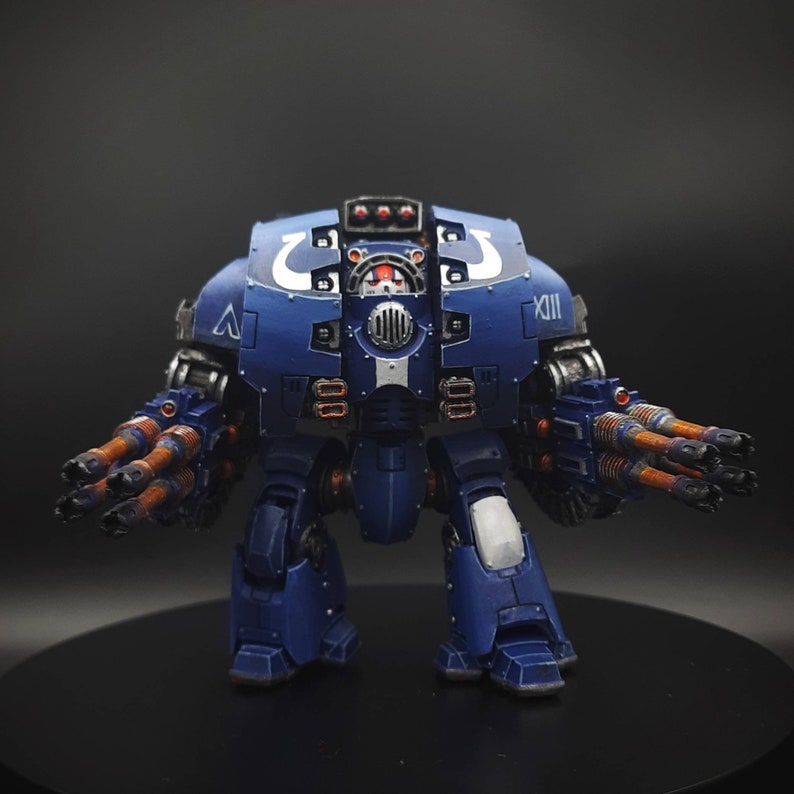 Ultramarine 30k 40k Leviathan Dreadnought With Storm Cannon - Etsy