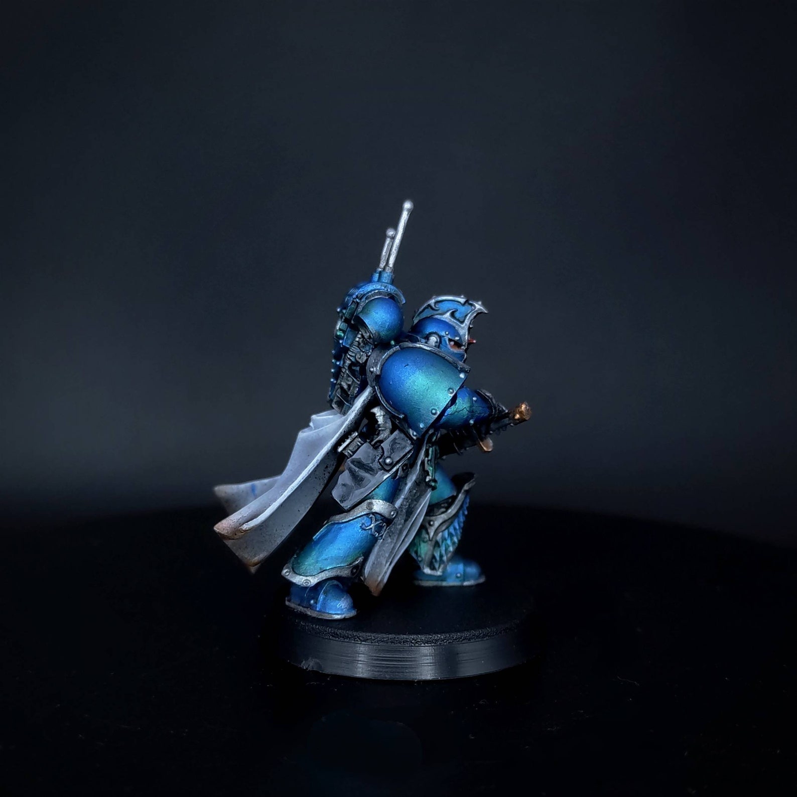 Alpha Legion Praetor / Praetor in Cataphract Armor Painted - Etsy