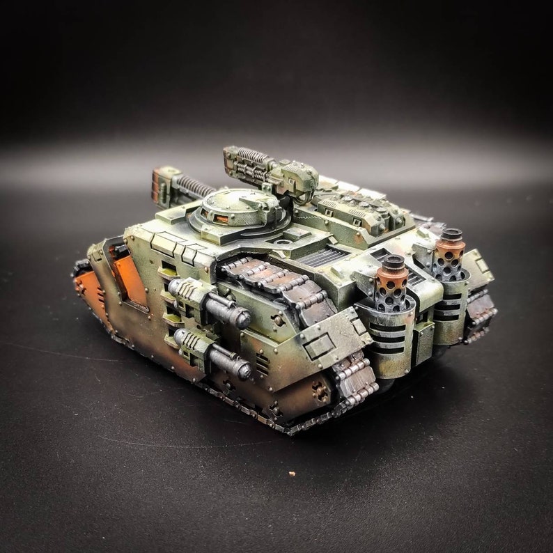 Space Marine Legion Saber Strike Tank Painted Commission - Etsy