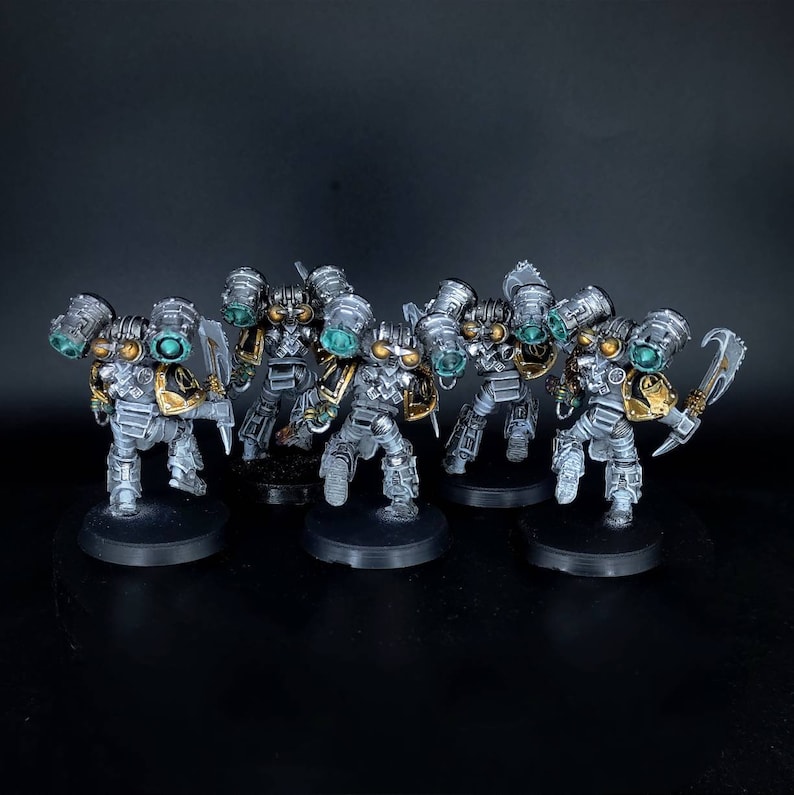 Word Bearers Legion Ashen Circle Painted Commission - Etsy Australia