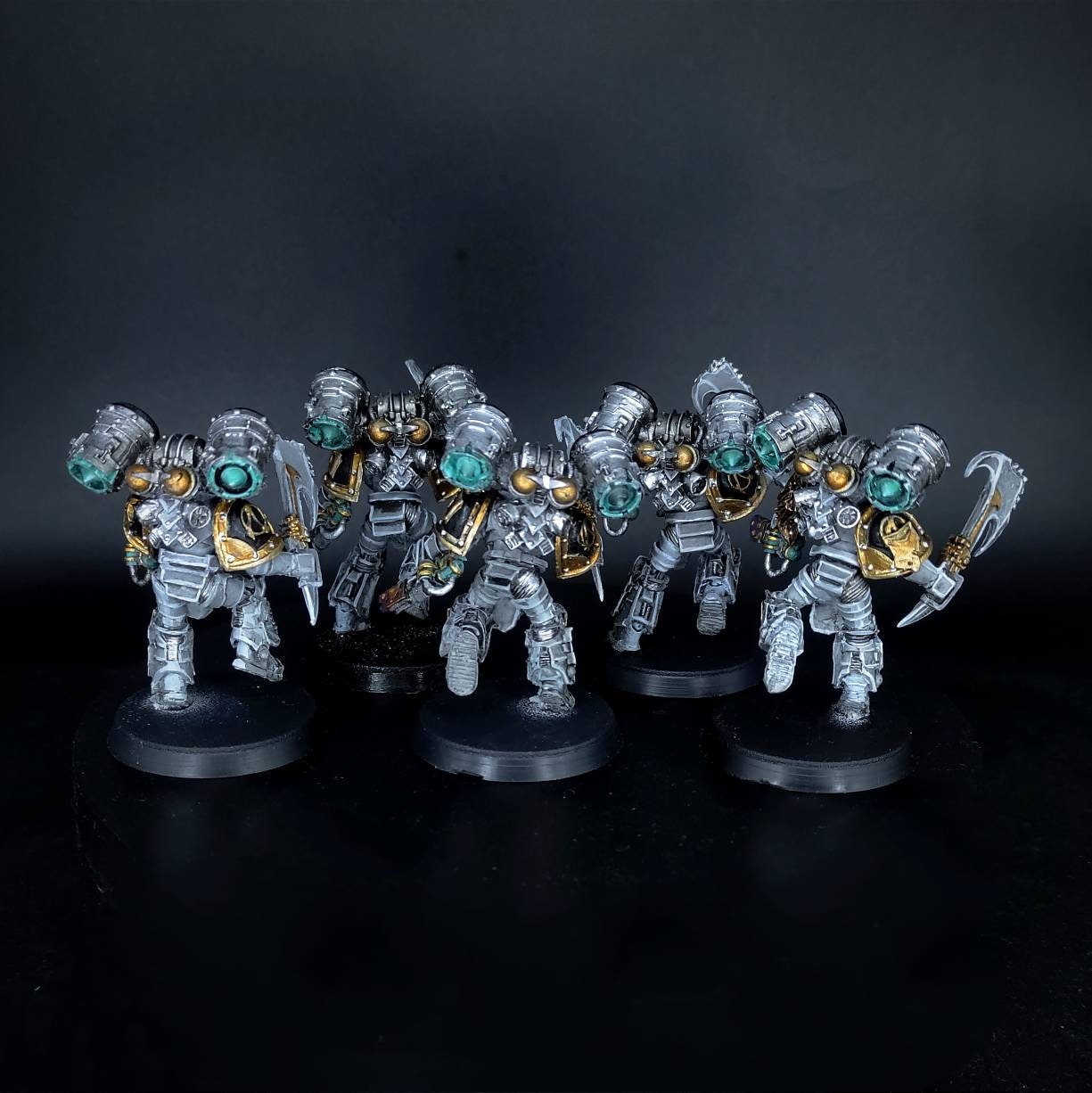 Word Bearers Legion Ashen Circle Painted Commission - Etsy Australia