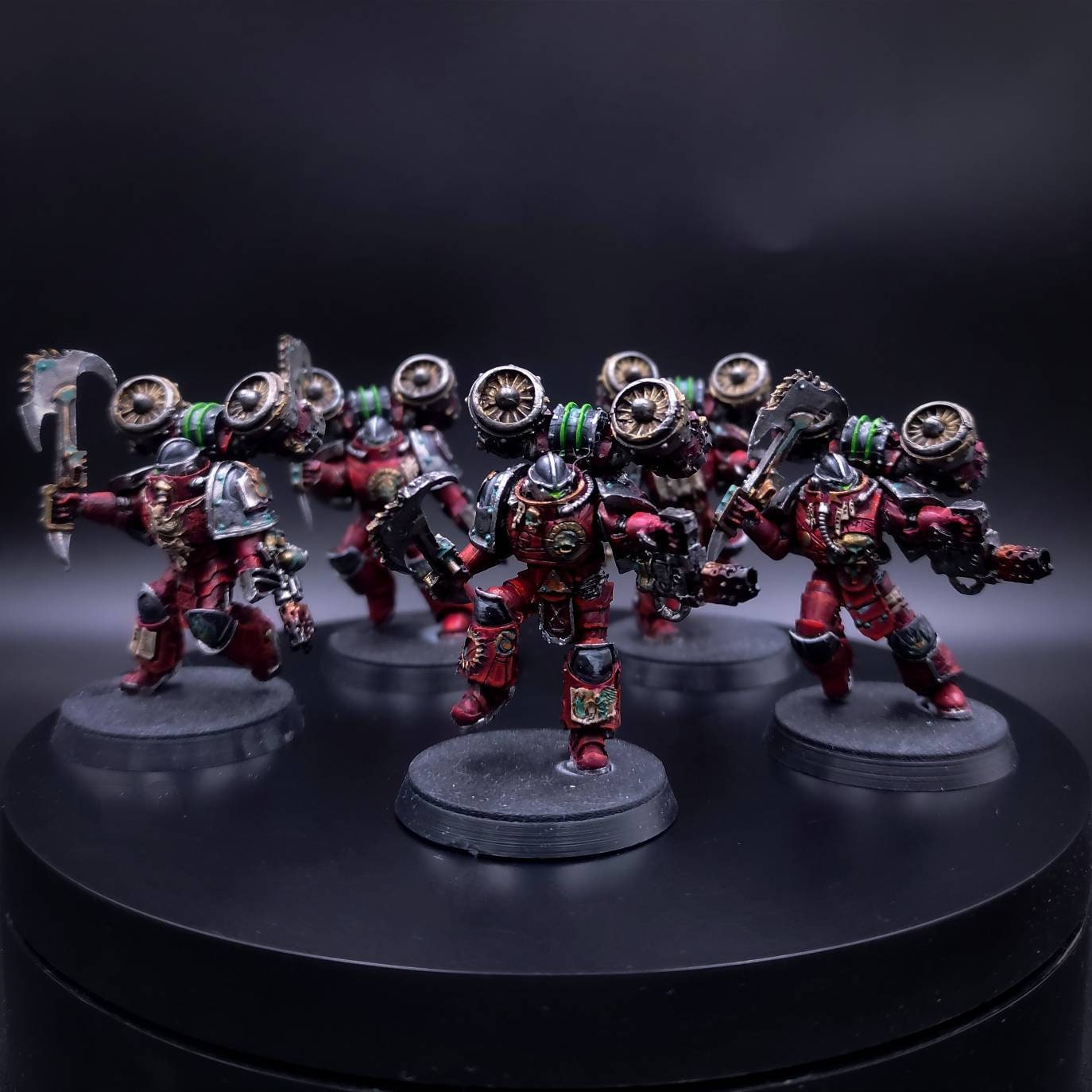 Word Bearers Legion Ashen Circle Painted Commission - Etsy