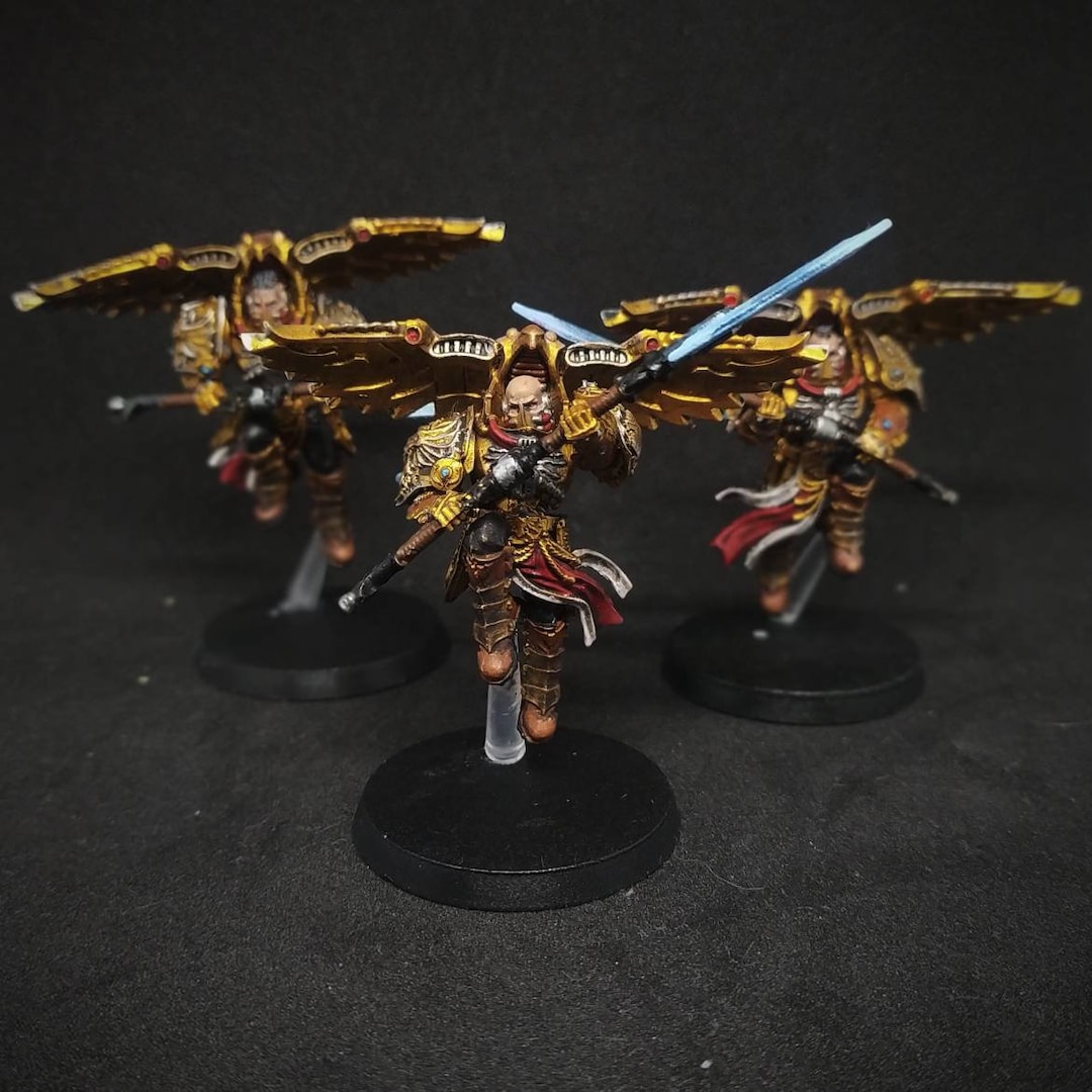 Forge World Legio Custodes 40k Custodian Venatari Squad Painted ...