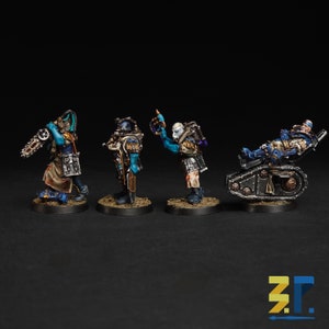 Solar Auxilia Surgeon-primus Aevos Jovan & Medicae Orderlies Painted ...