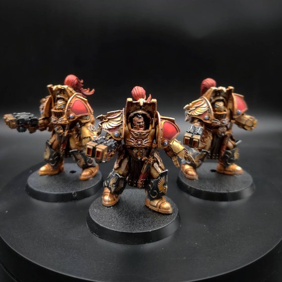 Legio Custodes Aquilon Terminators With Infernus Firepikes | Etsy