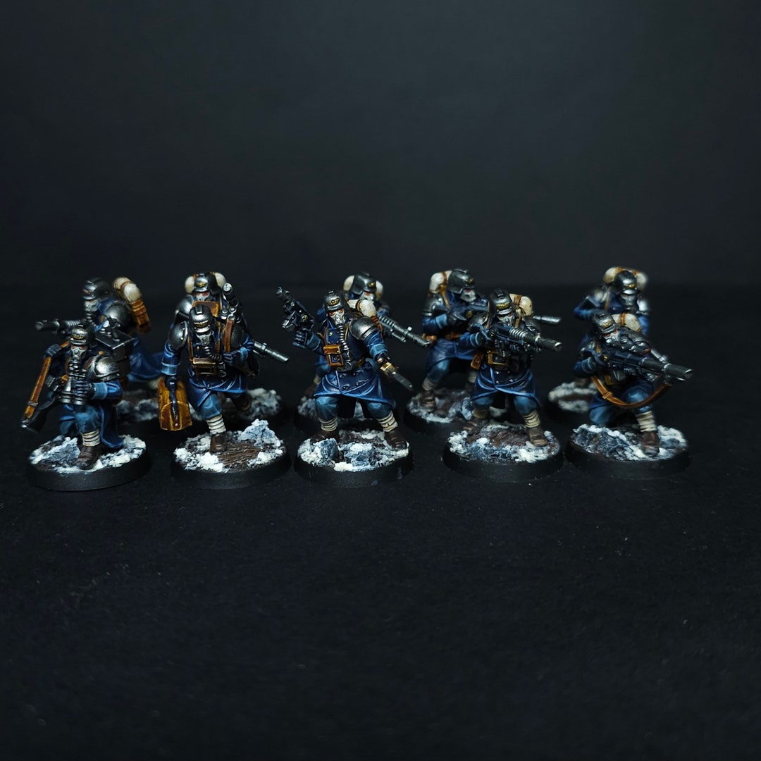 Death Korps of Krieg Command Squad Forgeworld Painted - Etsy UK