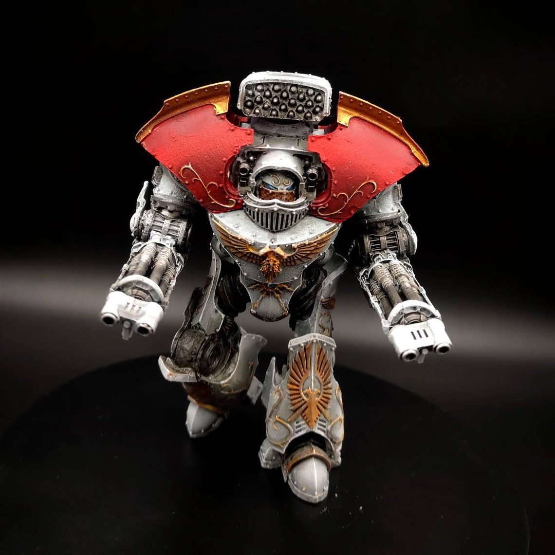 Legio Custodes Telemon Heavy Dreadnought paint | Etsy
