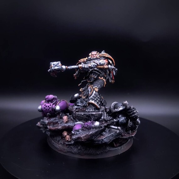 Ferrus Manus Primarch of the Iron Hands Painted - Etsy UK