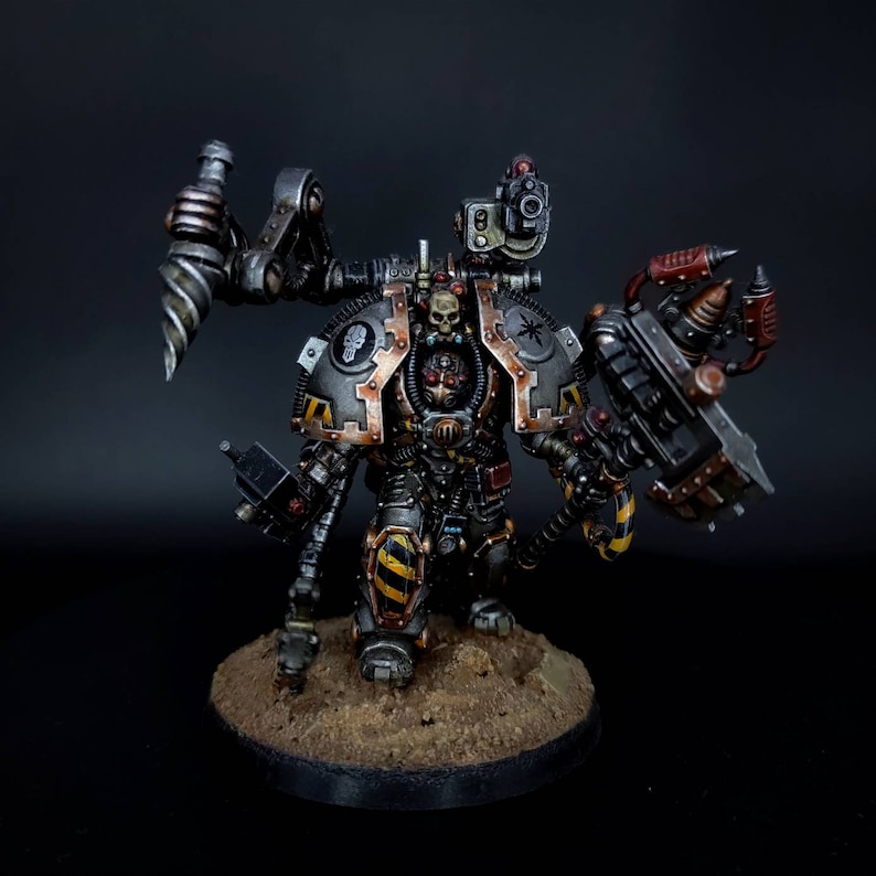 Techmaster in Saturnine Terminator Armor From Tortugabaystudio - Etsy